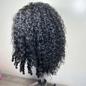 Hair | Unice Human Hair Burmese Curly Invisiblend 18 Inch V Part Wig ...
